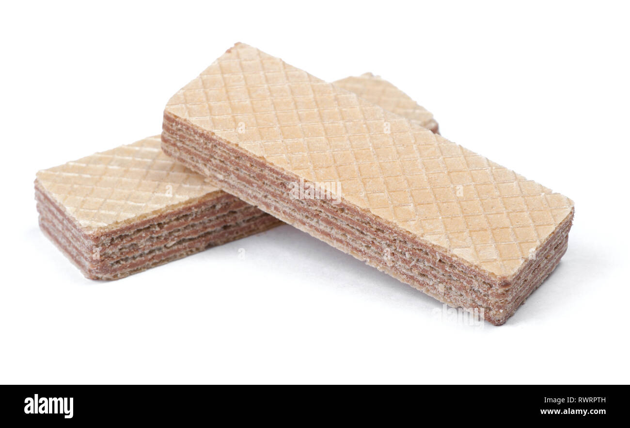 Set crunchy wafer stick hi-res stock photography and images - Alamy