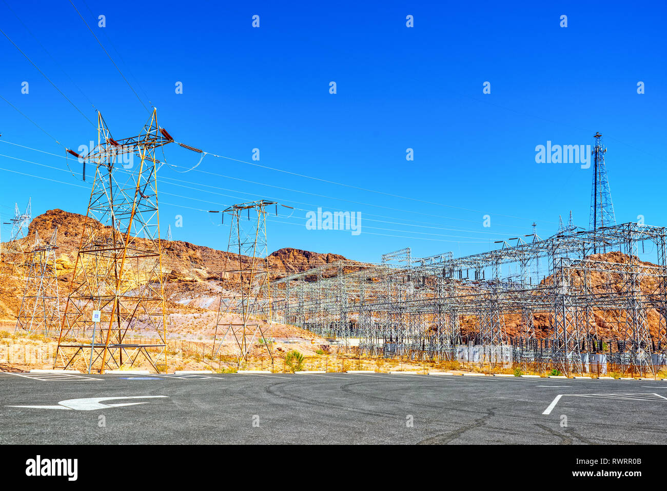 Power substation california hi-res stock photography and images - Alamy