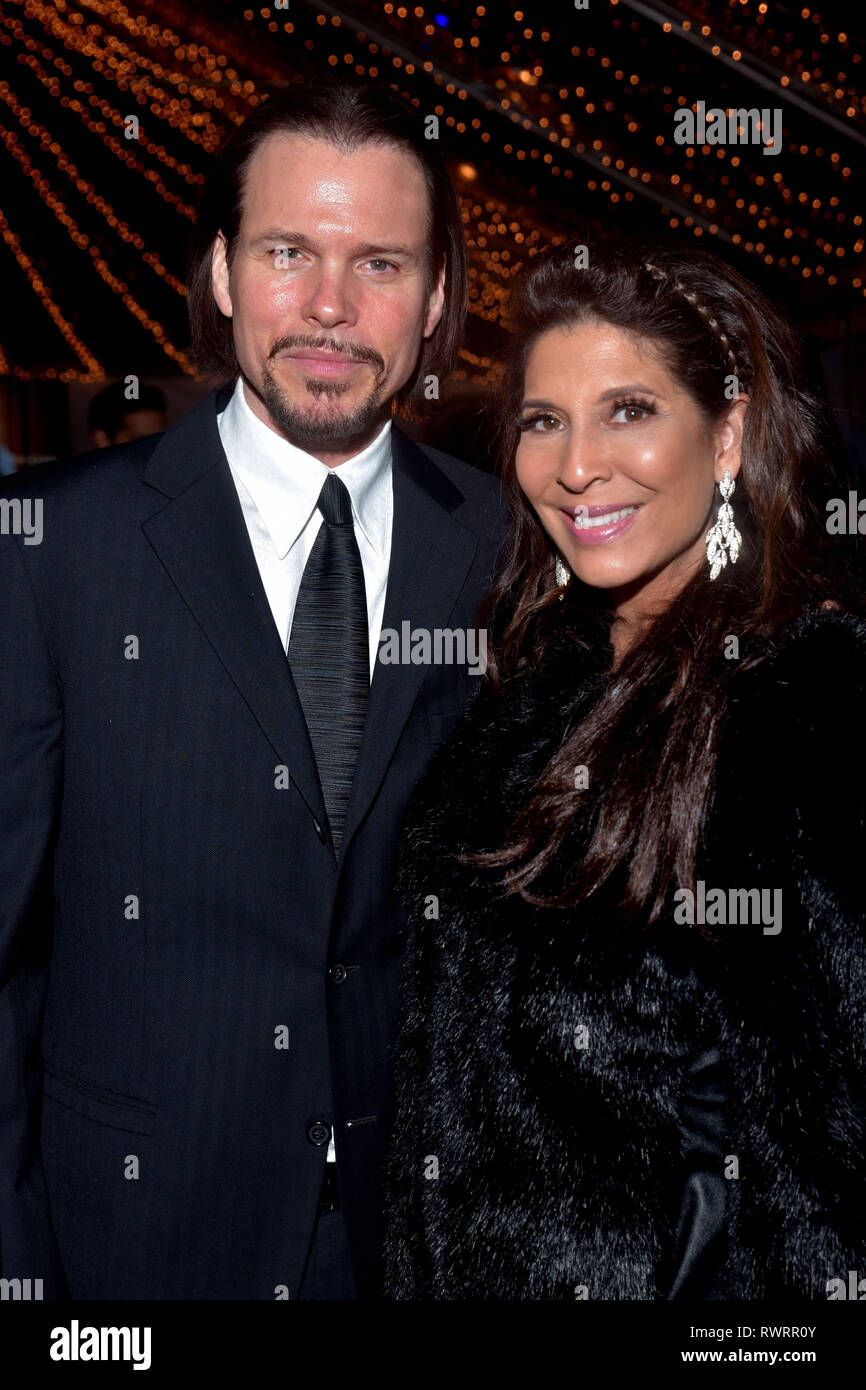 BEVERLY HILLS, CA - FEBRUARY 24: Sean McNabb and Christine Devine at ...