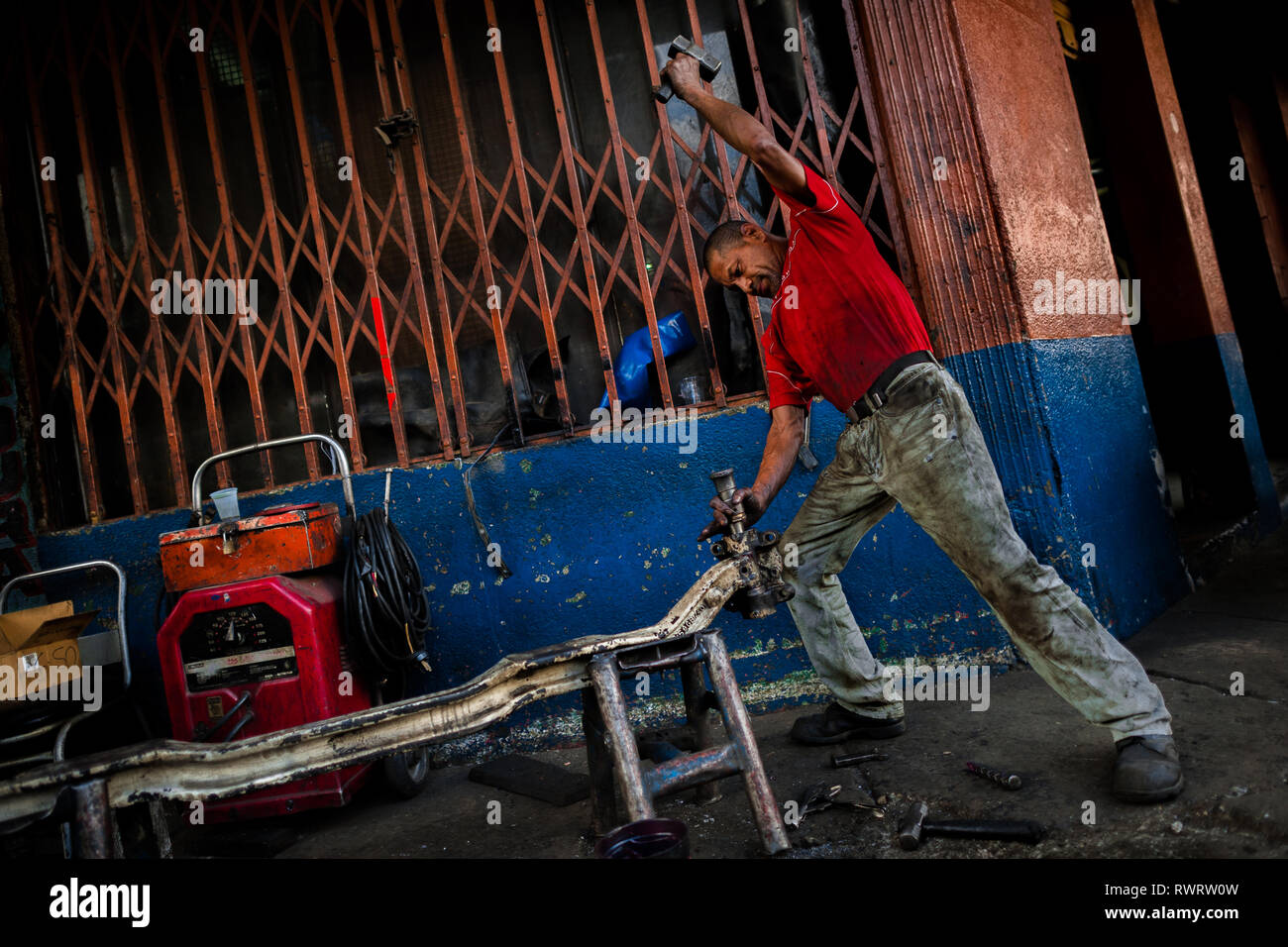 Axle repair hi-res stock photography and images - Alamy