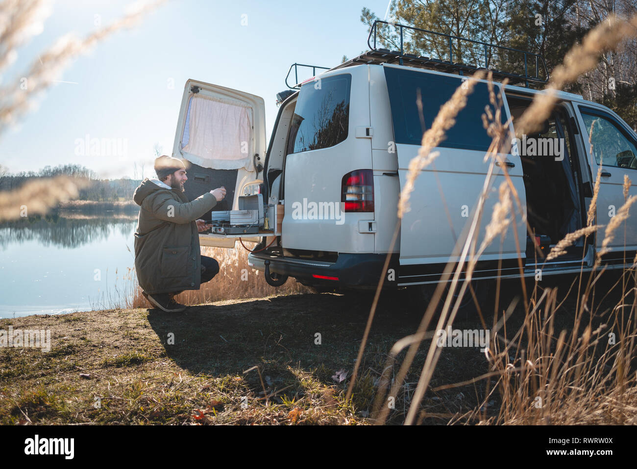 Converted van hi-res stock photography and images - Alamy