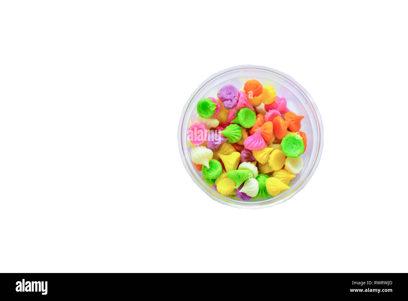 Traditional Thai Jelly Sugar Candy or Aalaw Stock Photo - Alamy