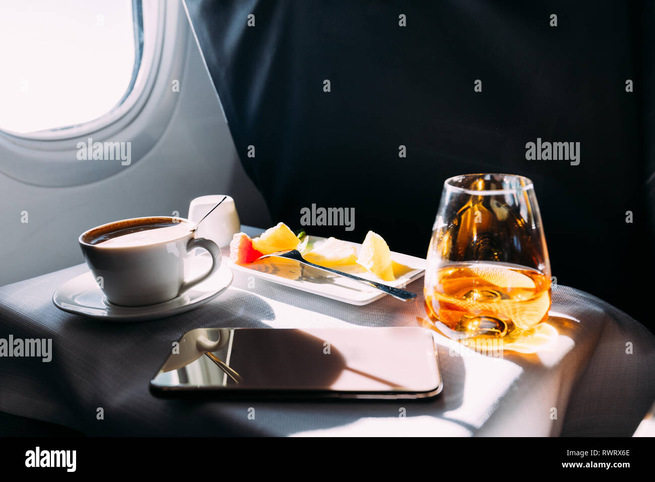 In flight snacks hi-res stock photography and images - Alamy