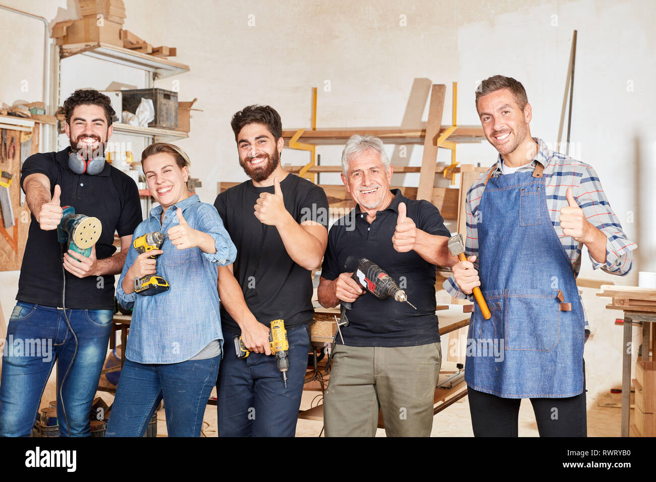 Team up hi-res stock photography and images - Alamy