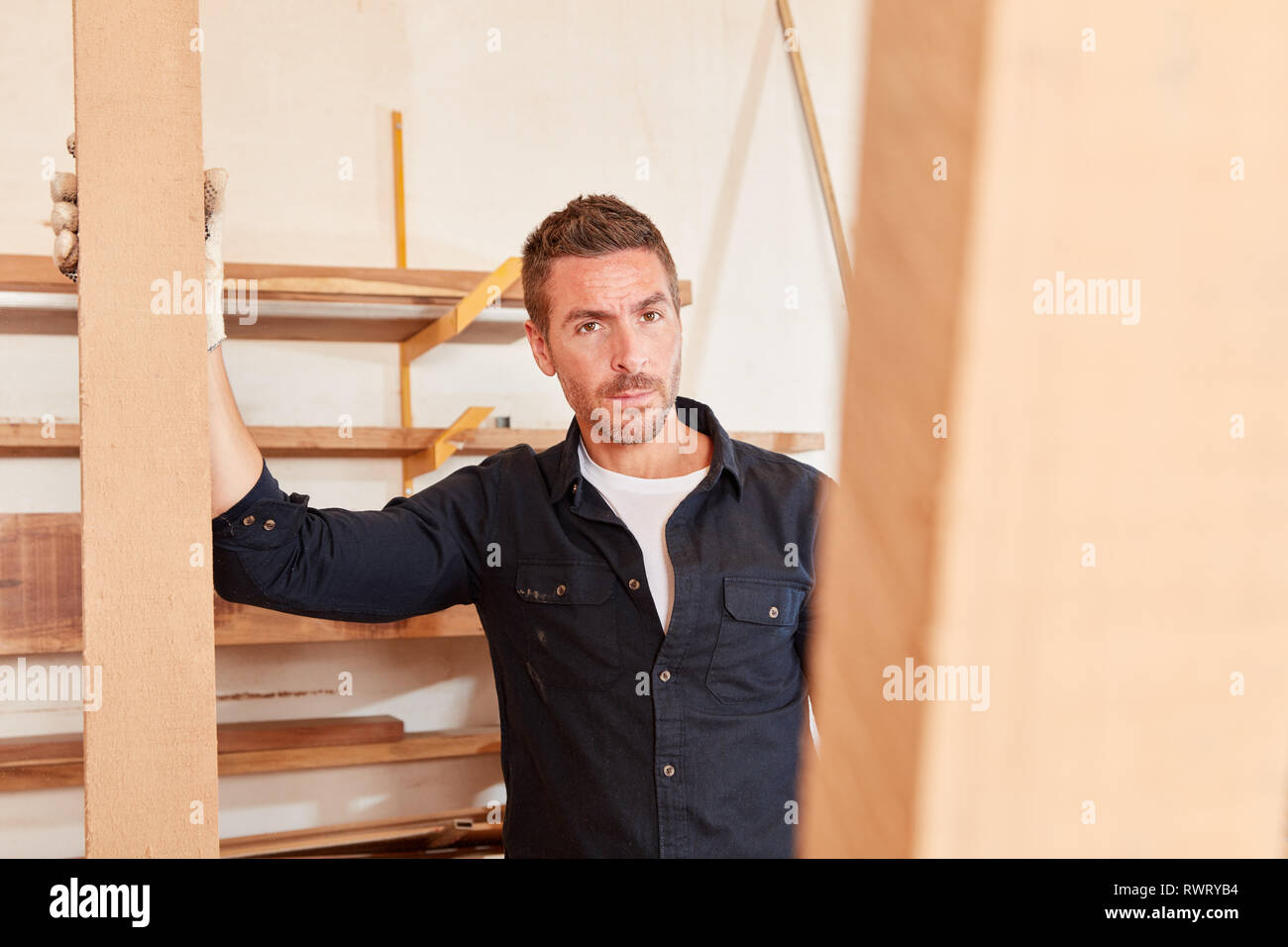 Carpentry industry man worker in hi-res stock photography and images ...