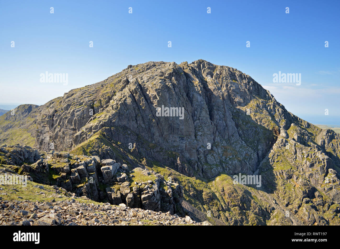 Lords Rake view of Symonds Knott on Scafell Pike Stock Photo - Alamy