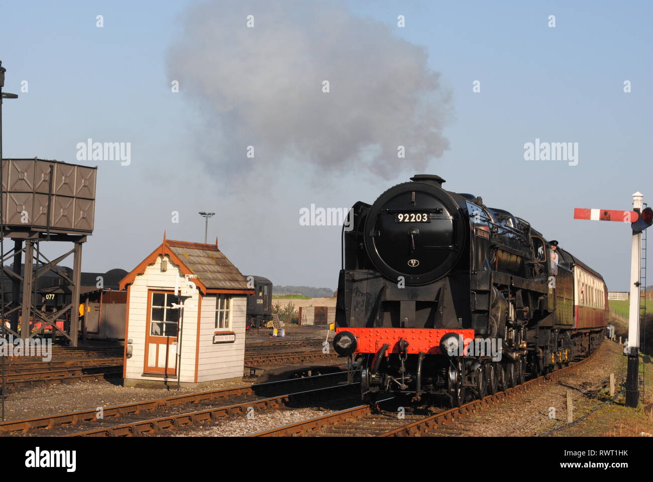 Black prince steam train hi-res stock photography and images - Alamy