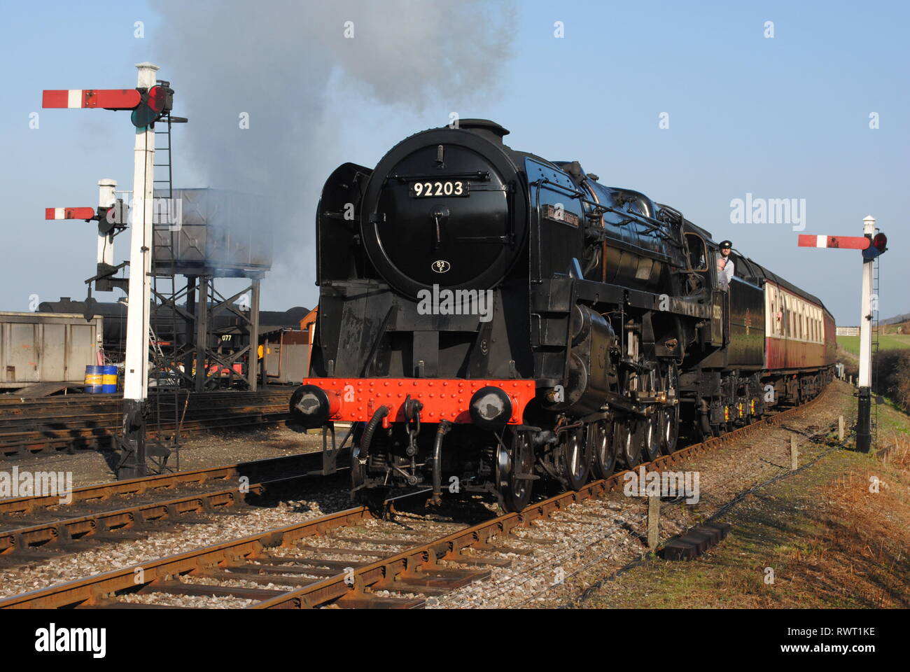 Black prince steam train hi-res stock photography and images - Alamy