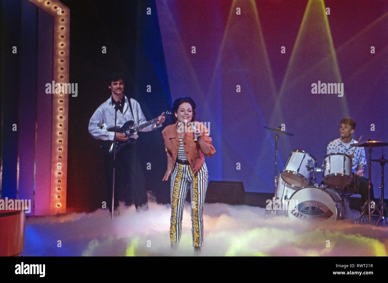 Michelle, deutsche Schlagersängerin, Deutschland 1993. German schlager ...