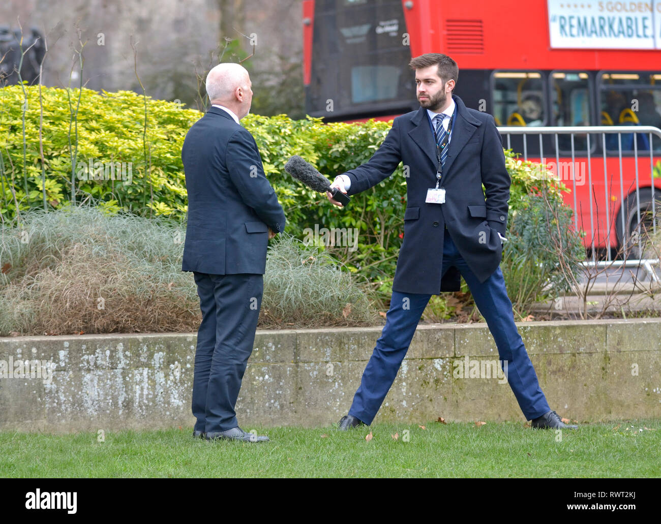 Interviewer hi-res stock photography and images - Alamy