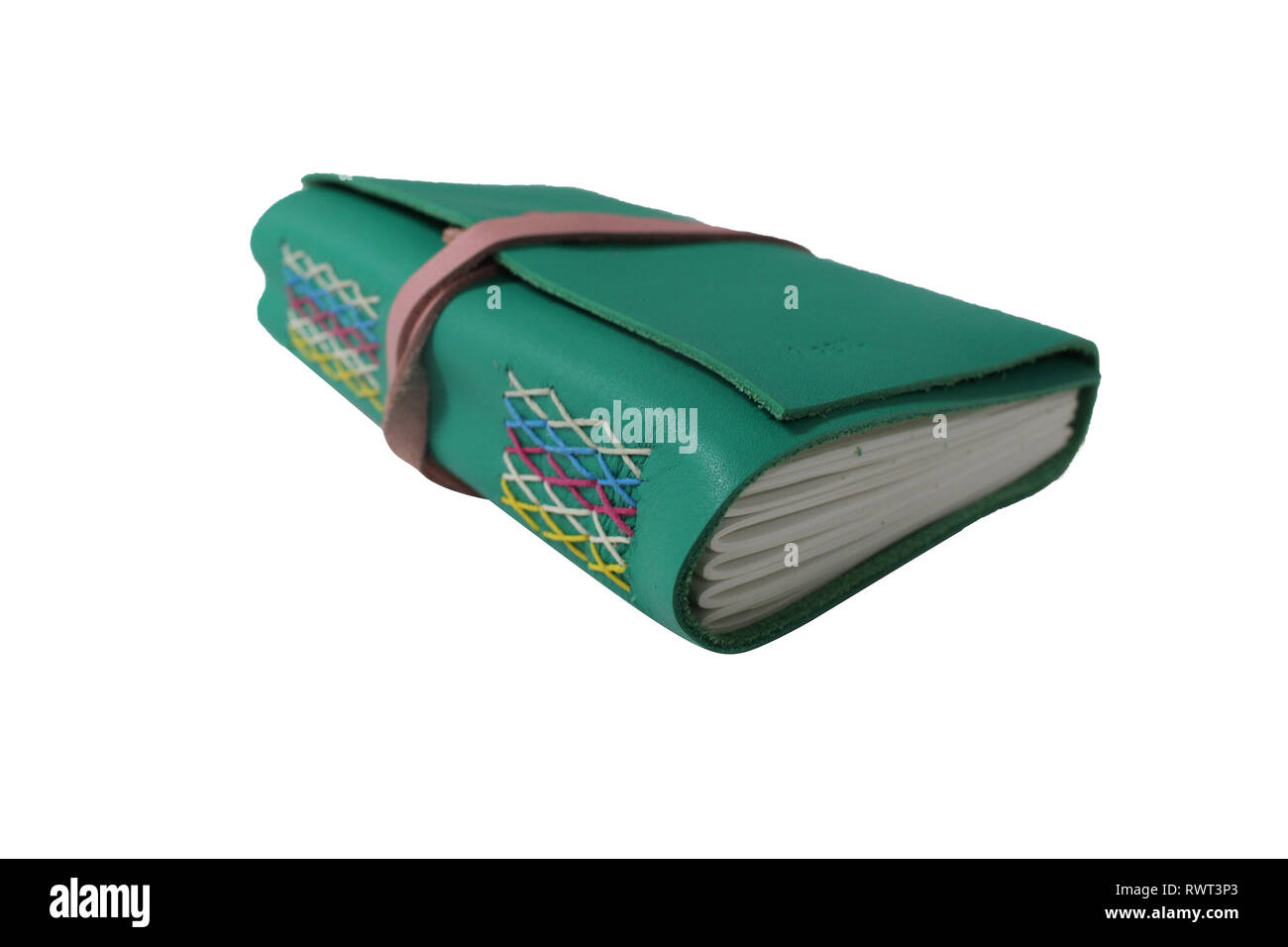 Diary on white background Stock Photo - Alamy