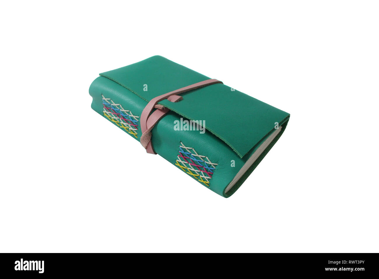 Diary on white background Stock Photo - Alamy