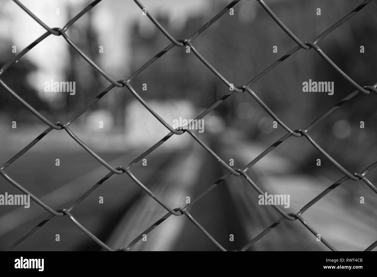 Safety nets background Black and White Stock Photos & Images - Alamy