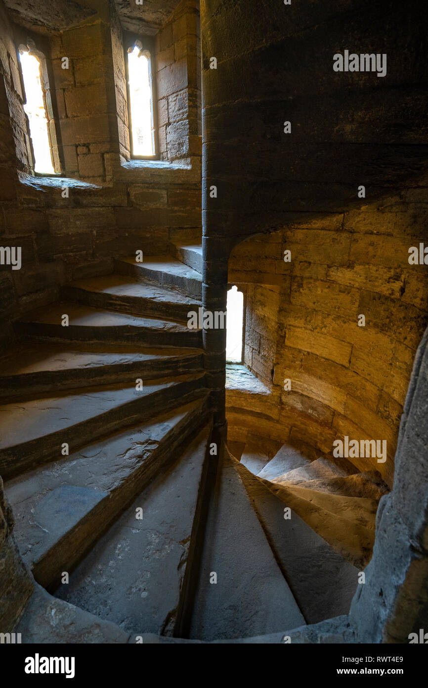 Inside Linlithgow Palace