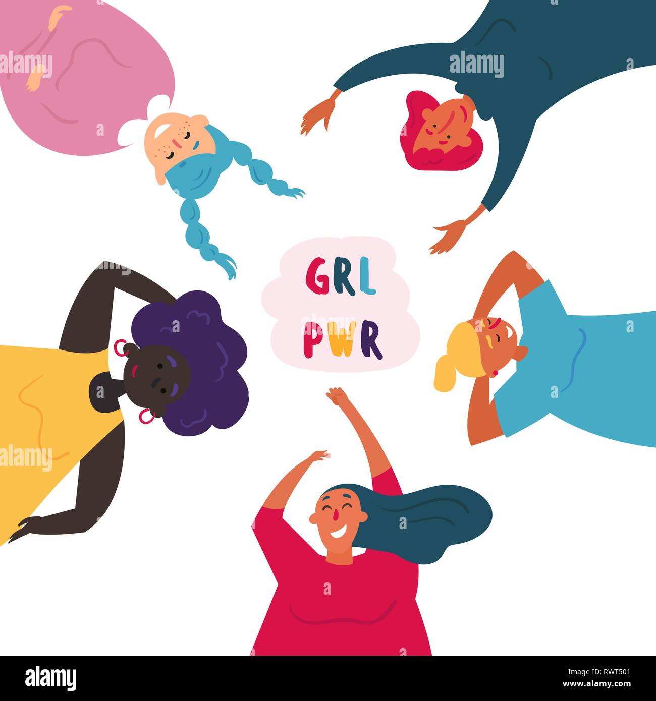 Clipart diverse hi-res stock photography and images - Alamy