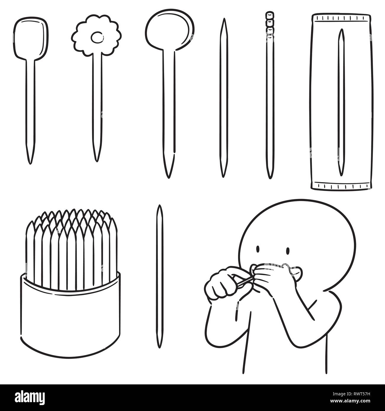 Toothpick Drawing High Resolution Stock Photography and Images - Alamy