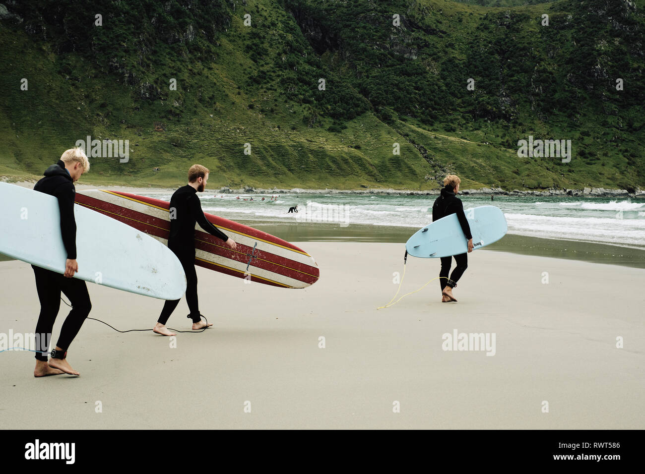 Norway surfers hi-res stock photography and images - Alamy