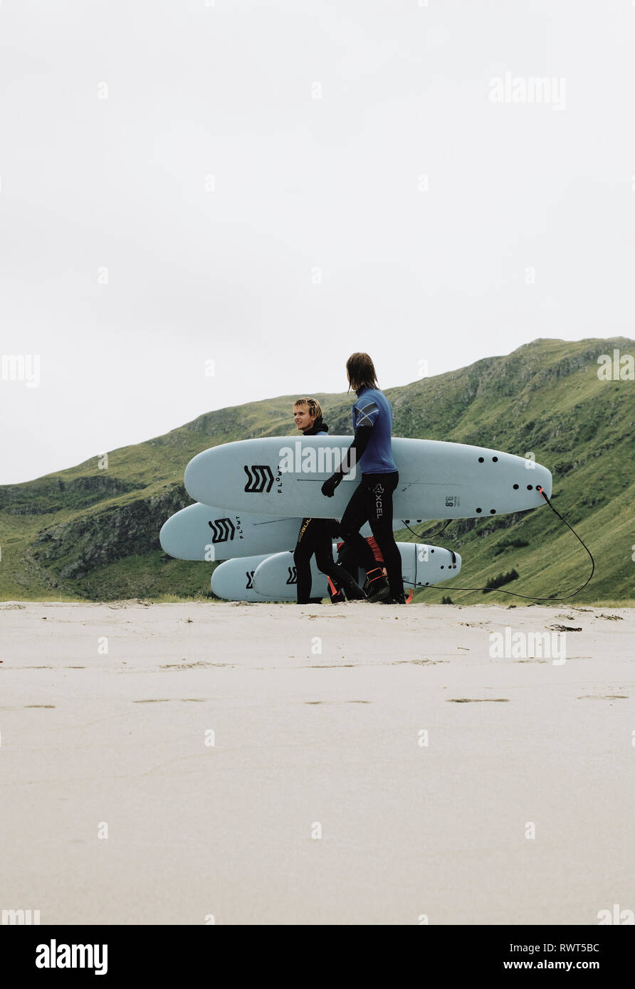 Norway surfers hi-res stock photography and images - Alamy