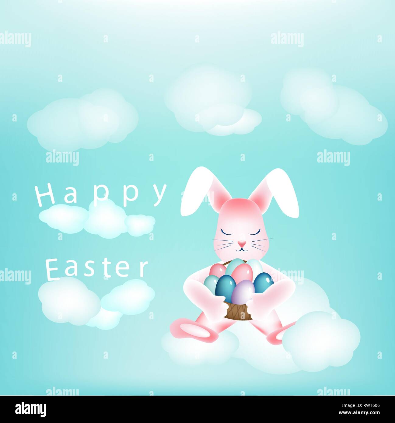 Small fluffy clouds Stock Vector Images - Alamy