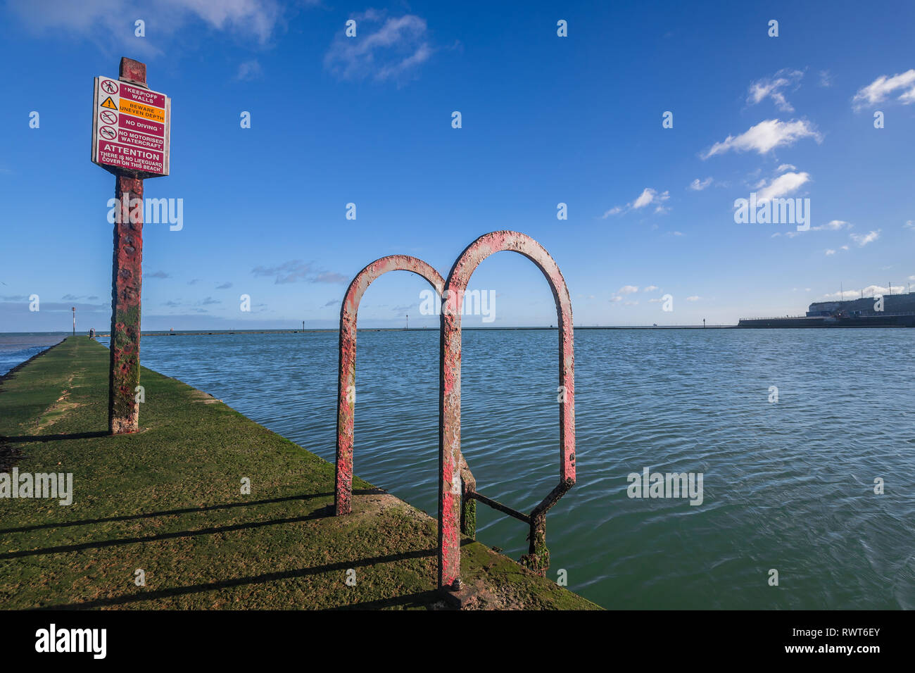 Walpole bay tidal pool hi-res stock photography and images - Alamy