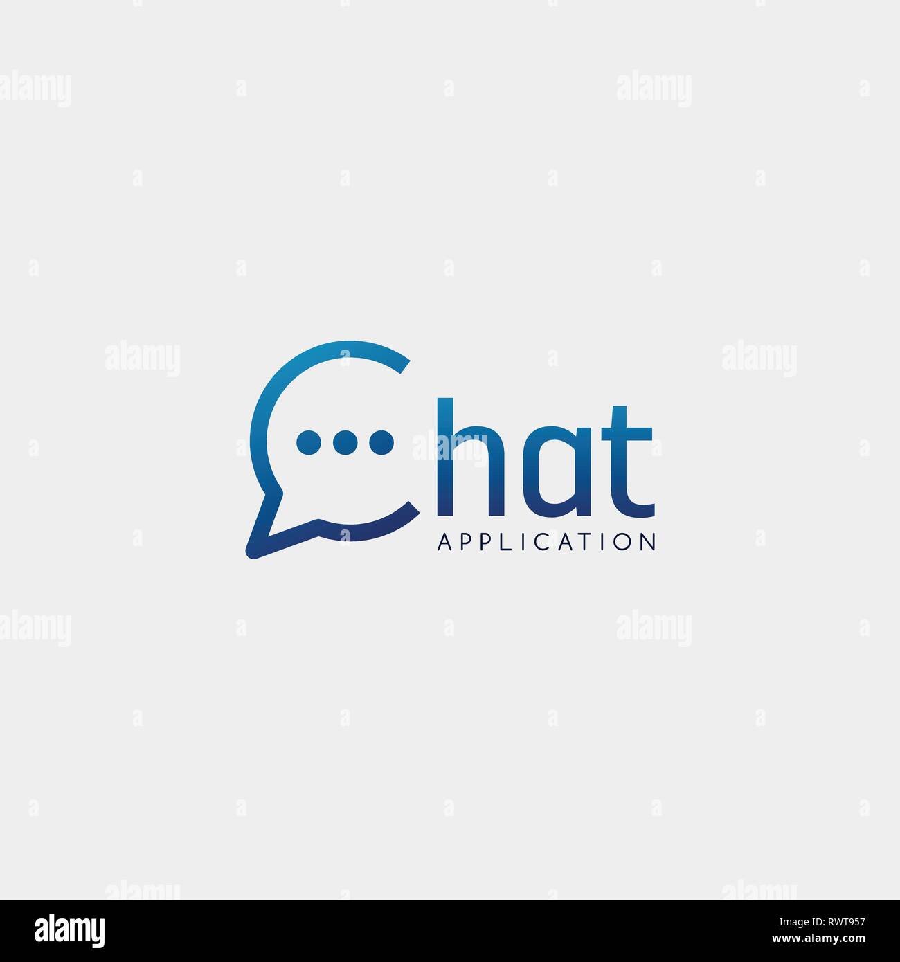 Chat, Message, speech, Conversation logo template vector illustration ...