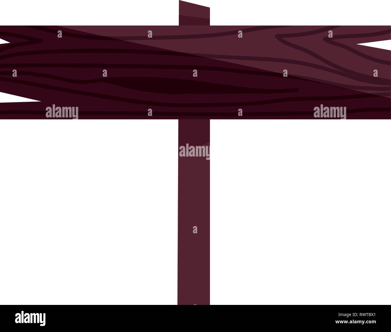 rustic wooden label icon vector illustration design Stock Vector Image ...