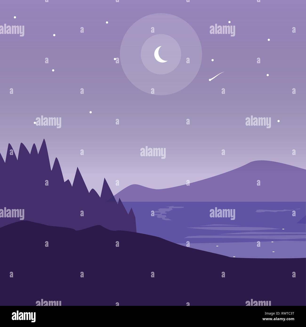 Scenics scenic scenics Stock Vector Images - Alamy