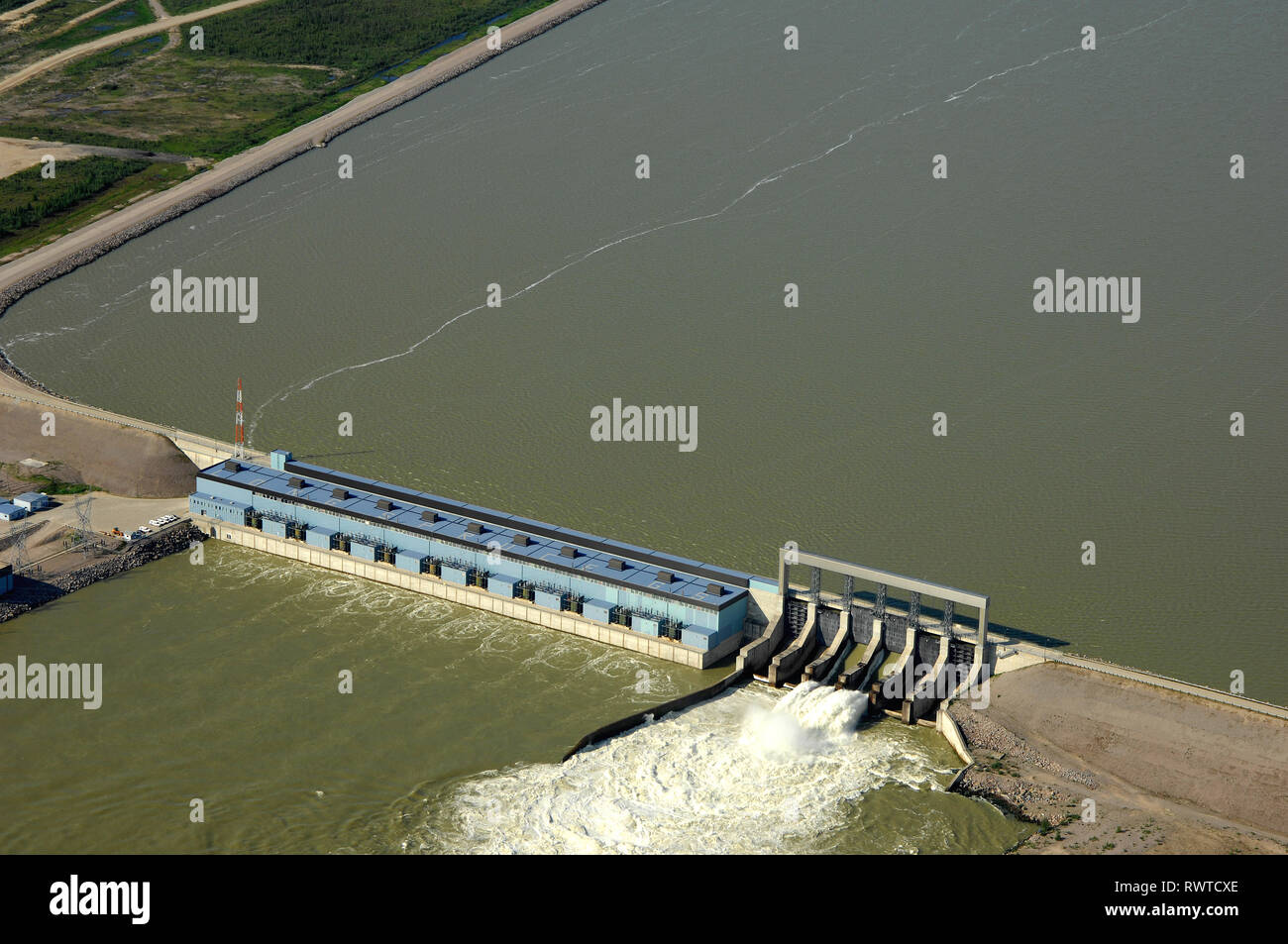 Long spruce generating station hi-res stock photography and images - Alamy