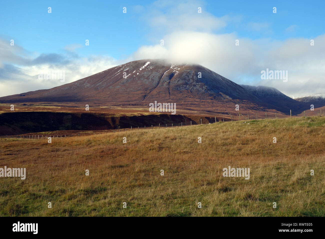 The Mountain Munro Carn Liath part of the Beinn a' Ghlo Range from ...