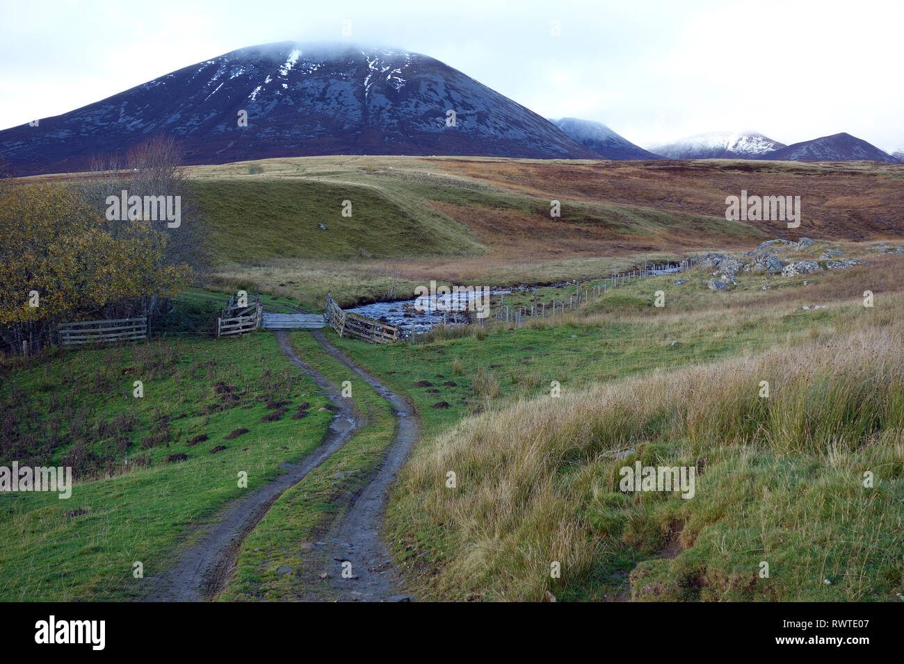 The Mountain Munro Carn Liath part of the Beinn a' Ghlo Range from ...