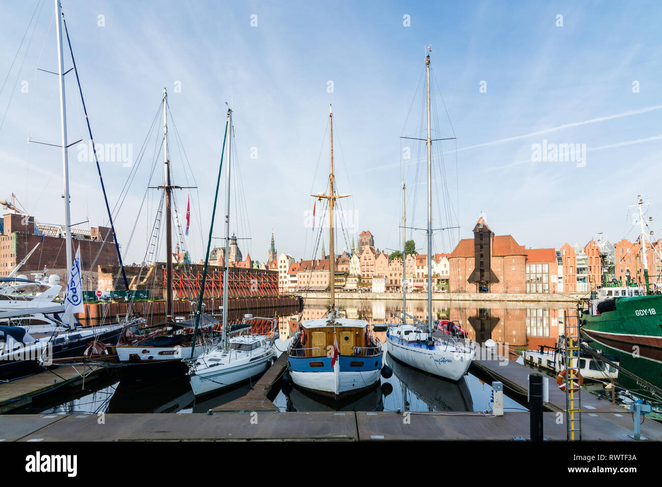 Gdansk riverfront hi-res stock photography and images - Alamy