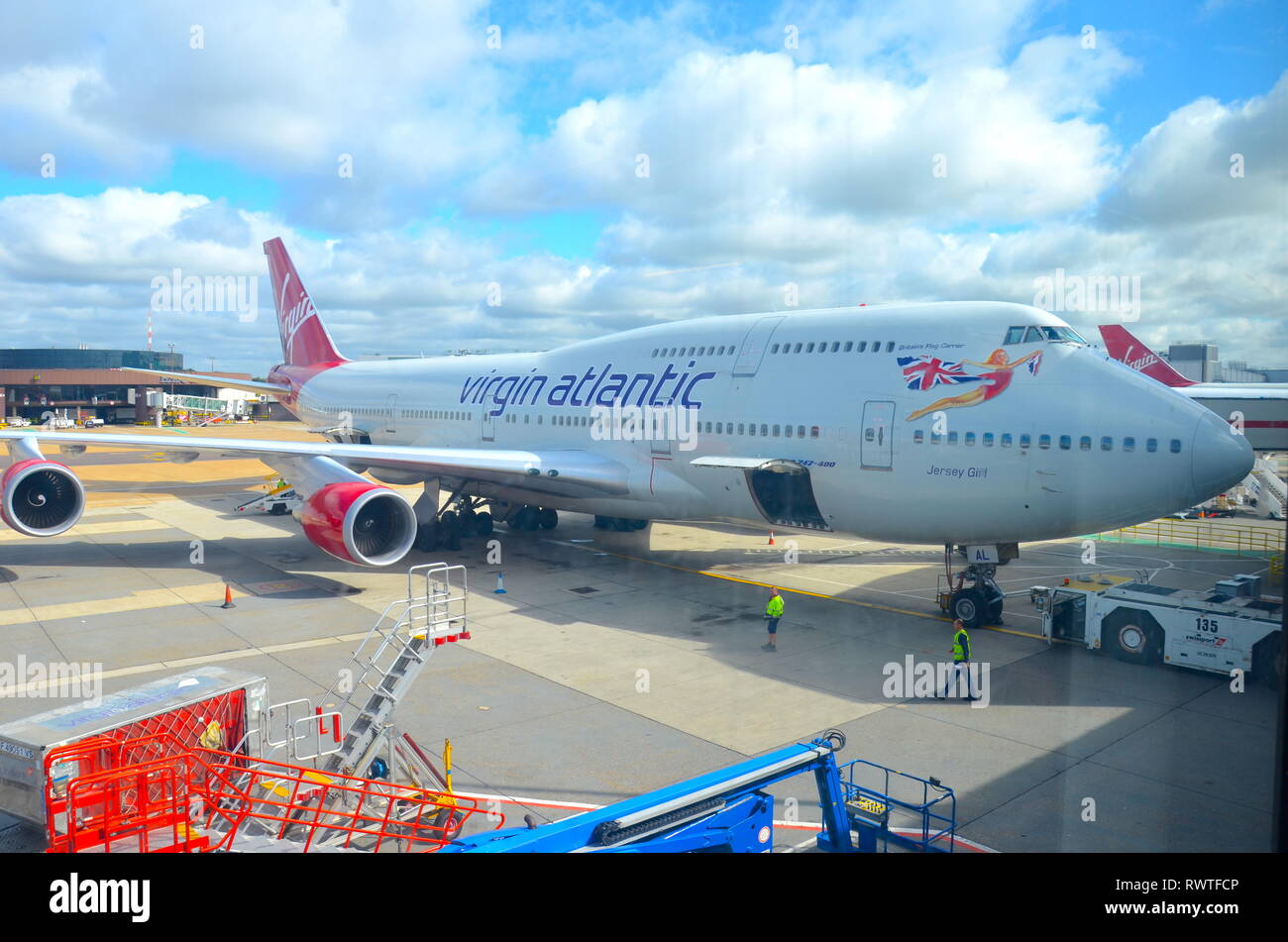 Virgin Atlantic Aircraft High Resolution Stock Photography and Images ...