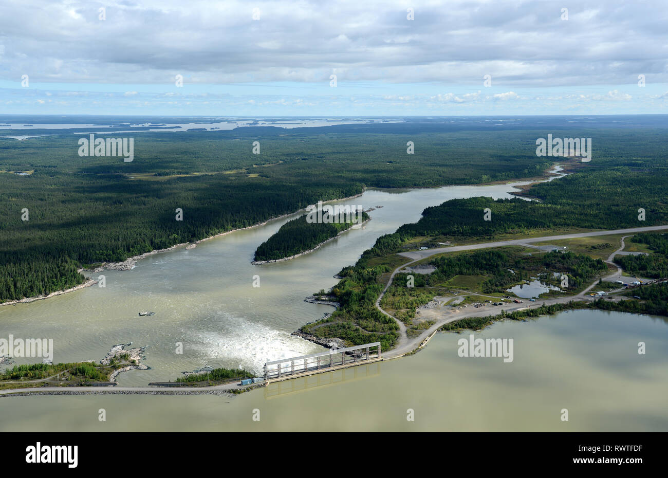 Hydro Electric Power Station Canada Stock Photos & Hydro Electric Power ...