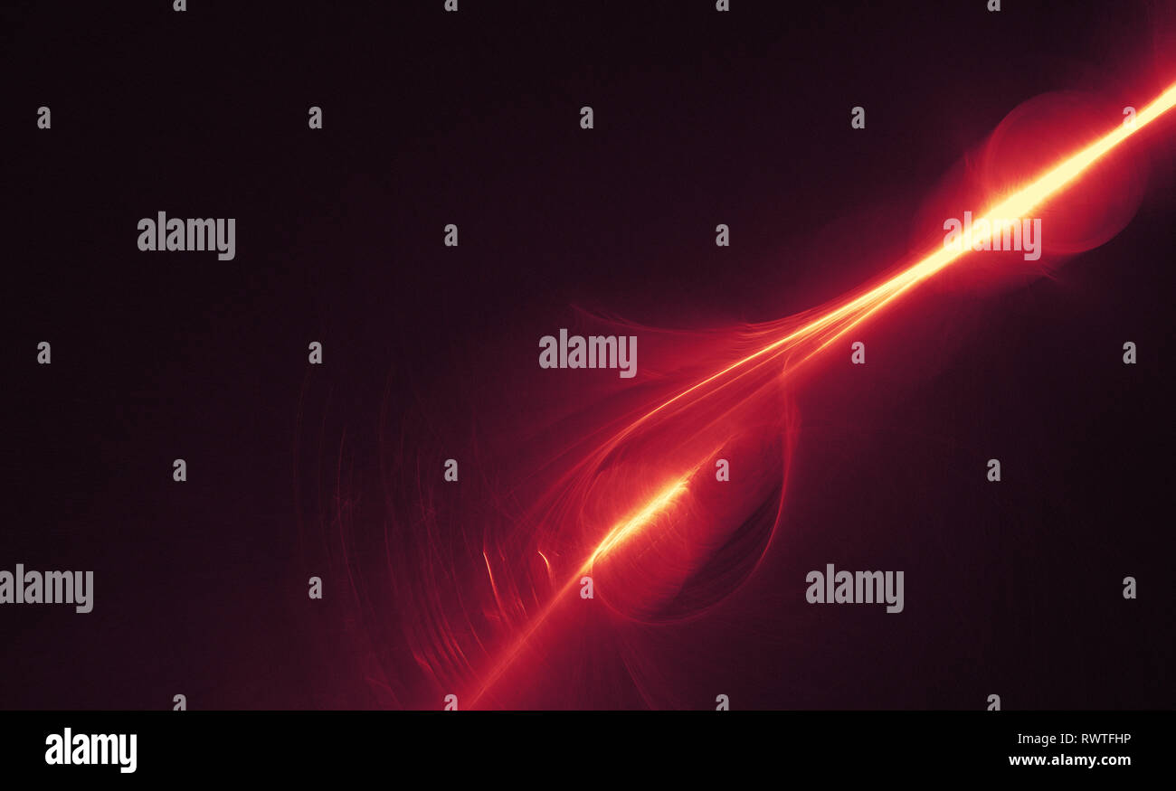 glowing red curved lines over dark Abstract Background space universe ... glowing red curved lines over dark Abstract Background space universe ...