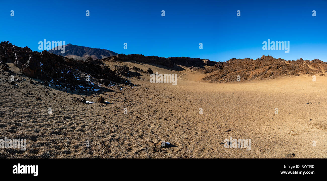 Huge panorma of Mars scenery in Tenerife Stock Photo - Alamy
