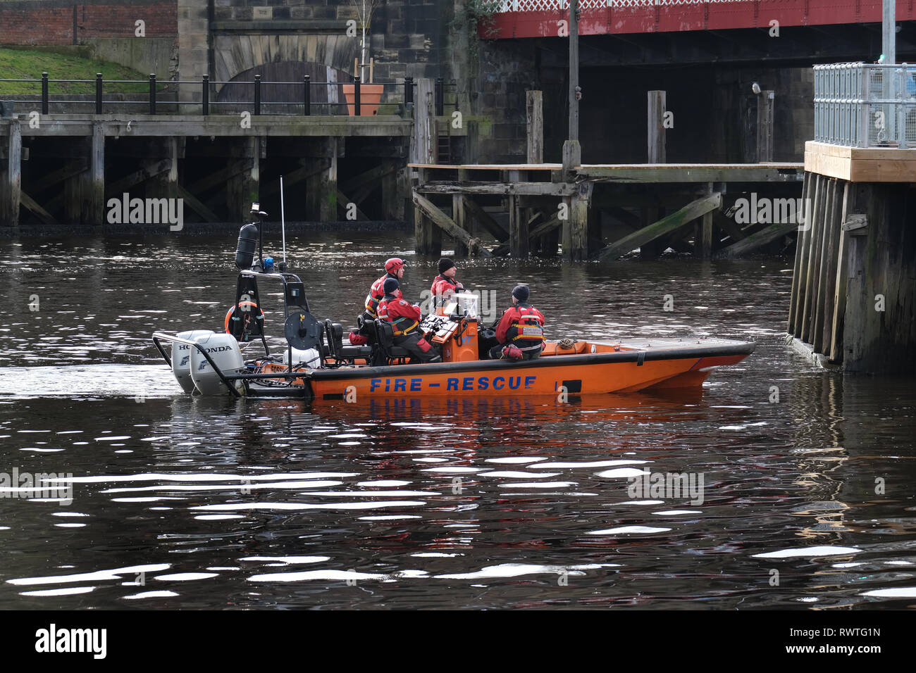 Trained in water rescue hi-res stock photography and images - Alamy