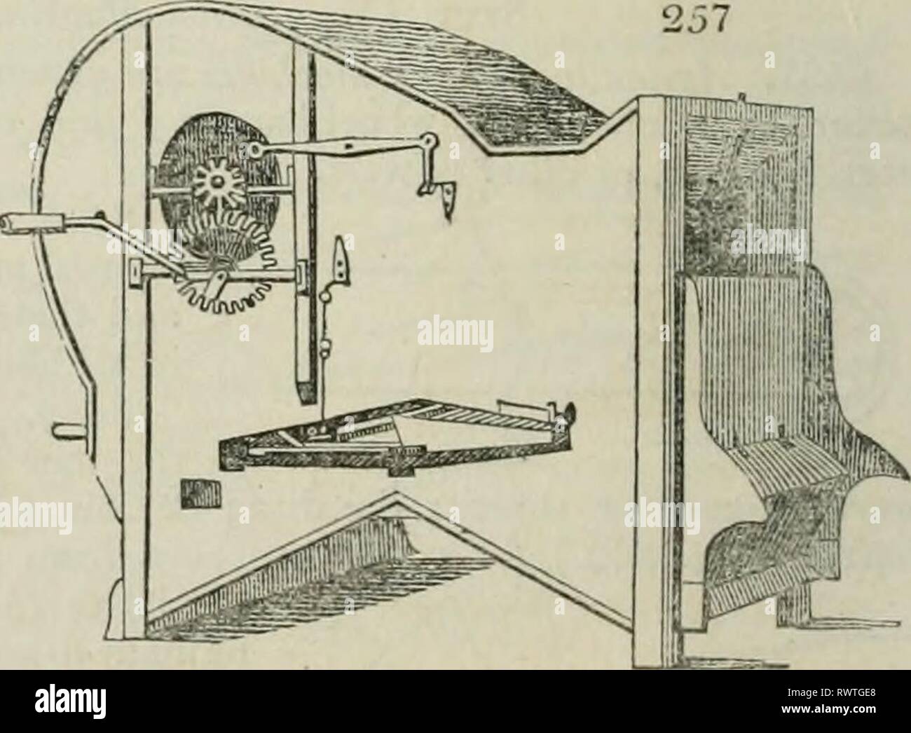 Threshing machine drawing hi-res stock photography and images - Alamy