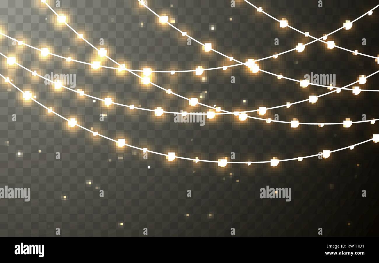 Christmas Lights Transparent Gif