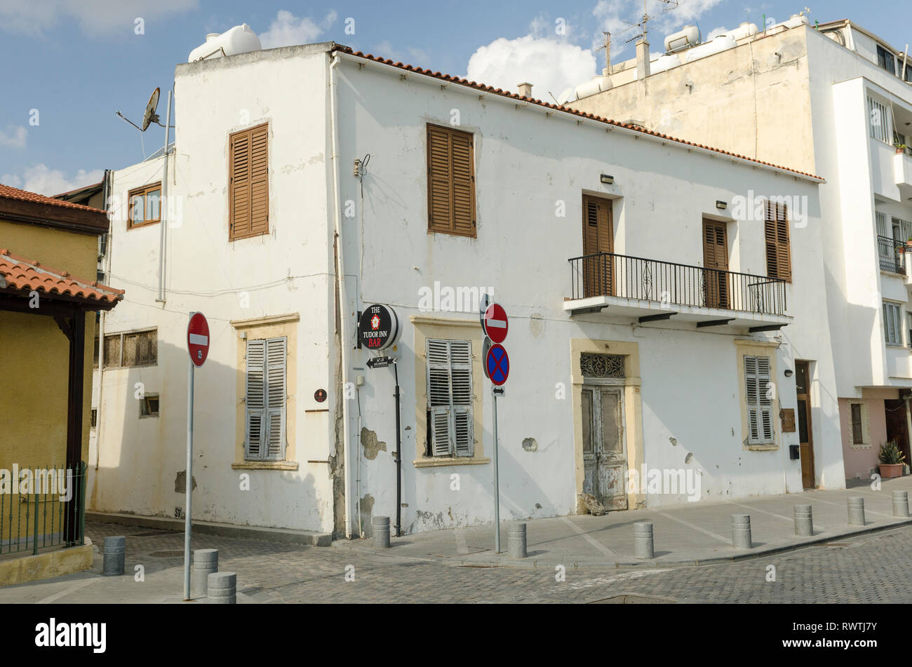 Larnaca Old Town - Turkish Quarter Stock Photo - Alamy