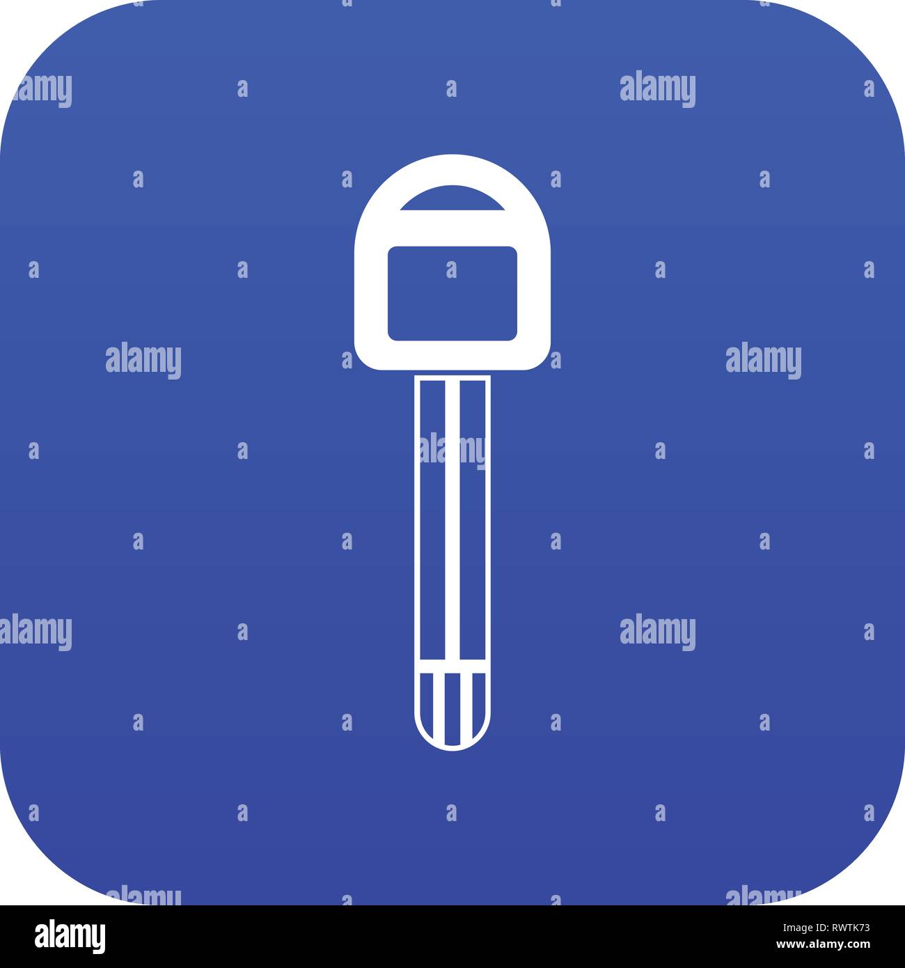 Car key icon digital blue Stock Vector Image & Art - Alamy