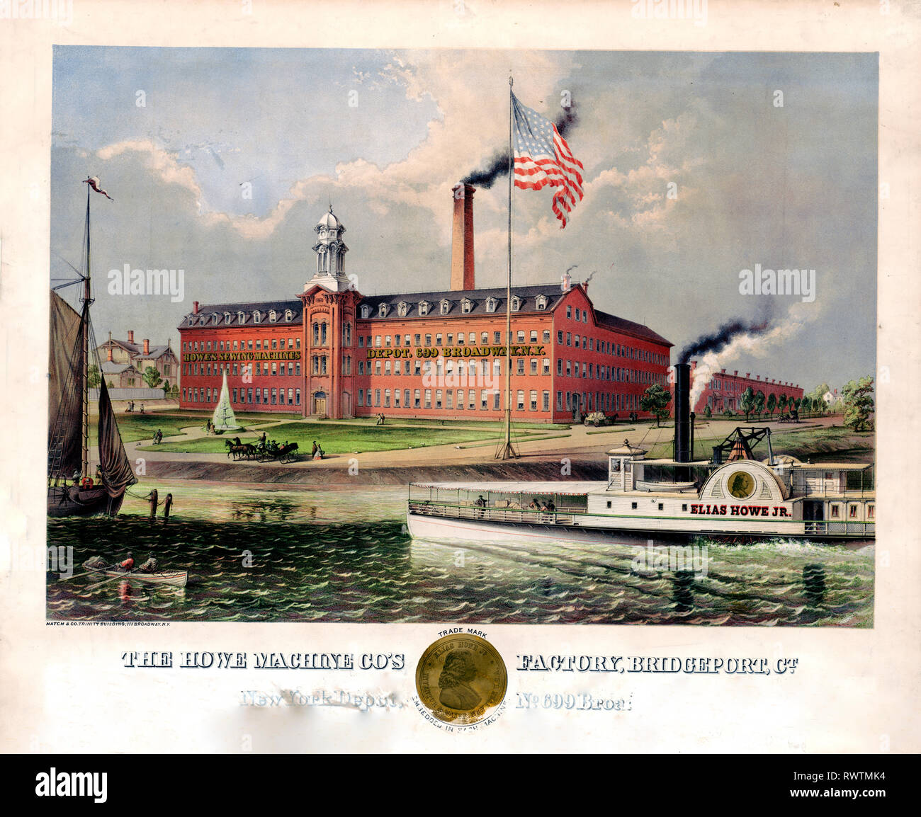 Factory machine 1800s hi-res stock photography and images - Alamy