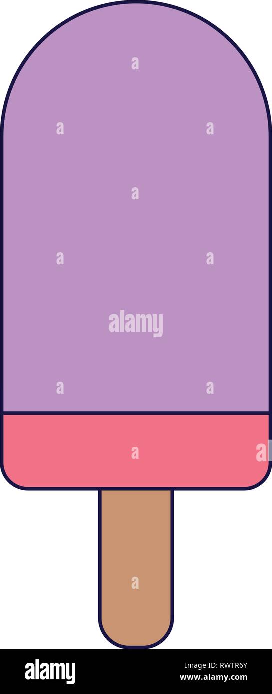 Popsicle melting Stock Vector Images - Alamy