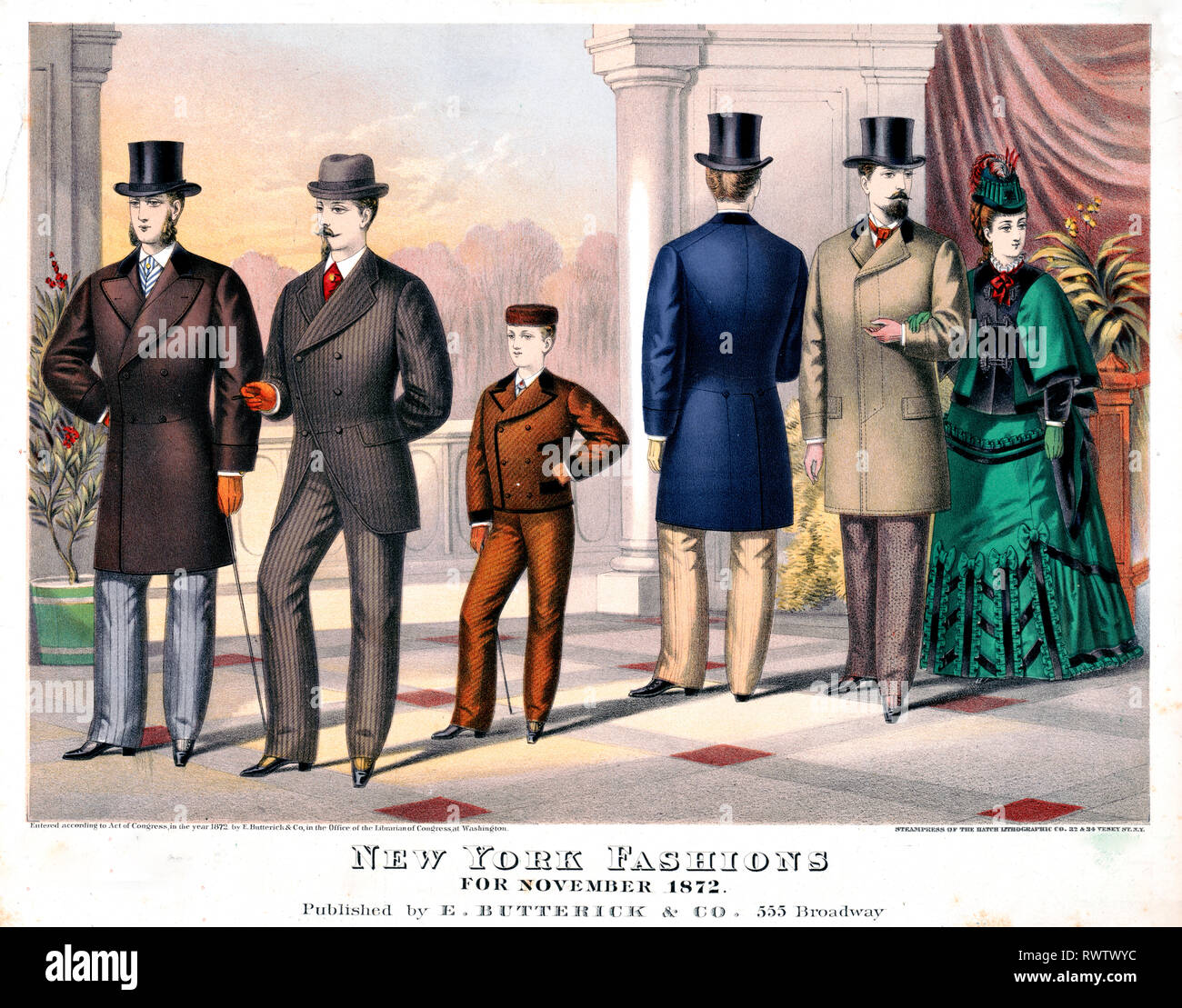 New york 1870s illustrations hi-res stock photography and images - Alamy