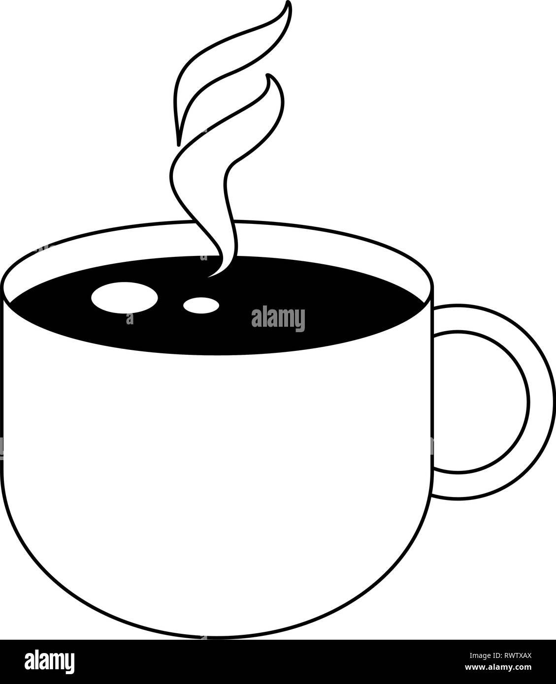 Coffee cup symbol hi-res stock photography and images - Alamy