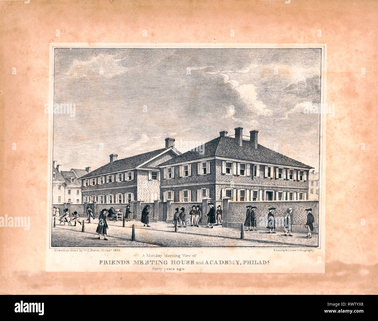 Quakers 1800s hi-res stock photography and images - Alamy