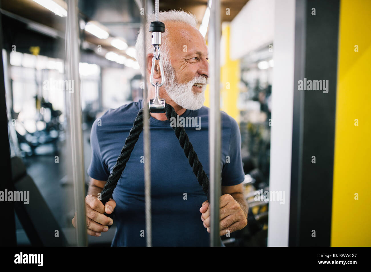 Fit older men hi-res stock photography and images - Alamy