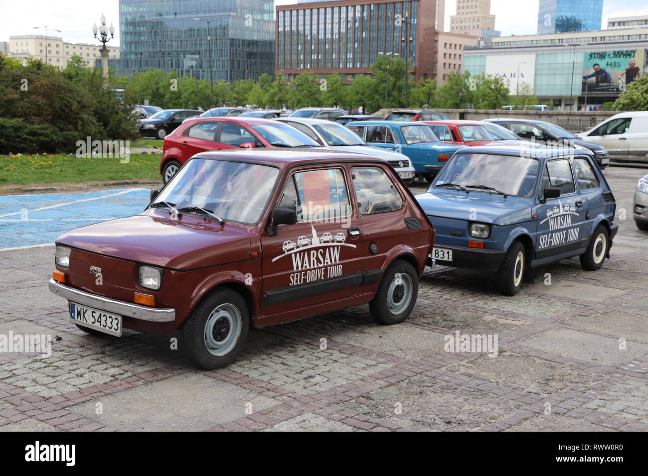 Warszawa car hi-res stock photography and images - Alamy