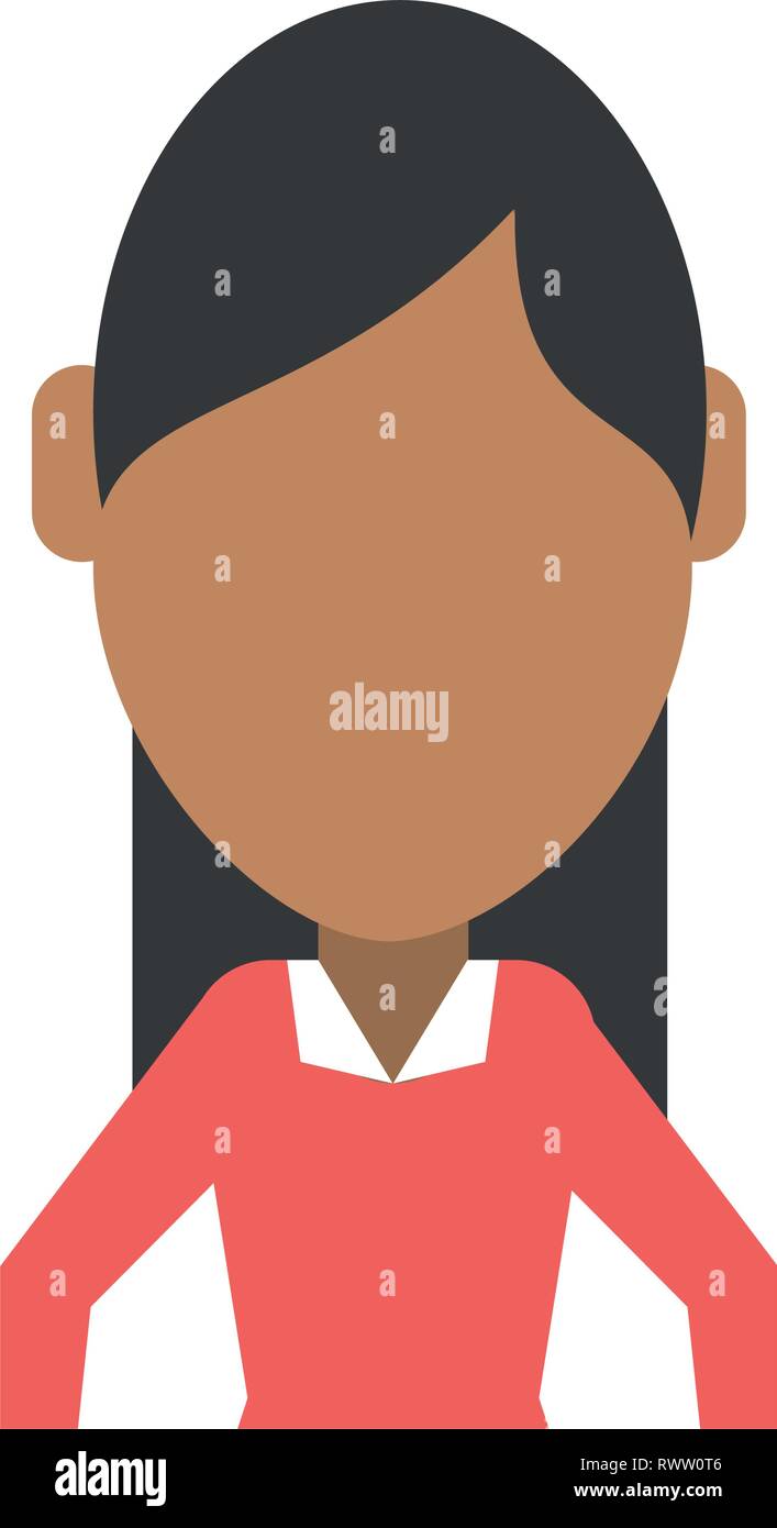 Woman faceless avatar cartoon Stock Vector Image & Art - Alamy