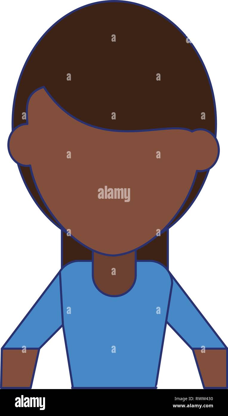 Woman faceless avatar cartoon Stock Vector Image & Art - Alamy