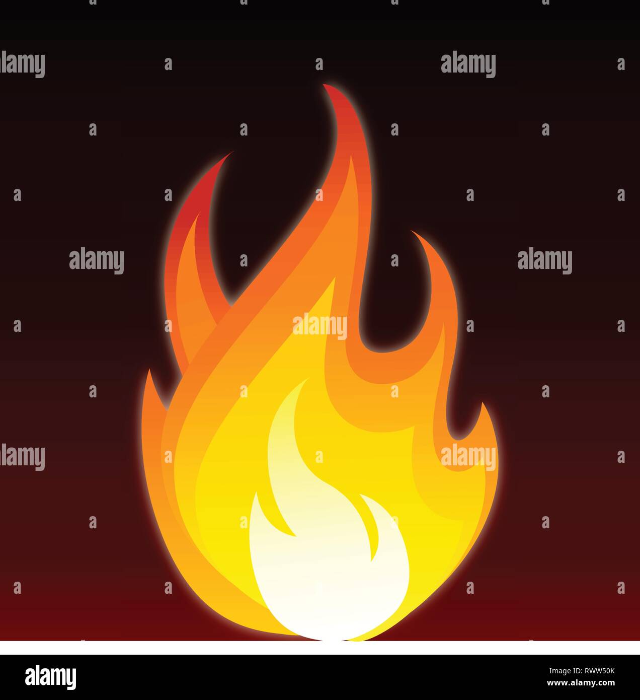 Dark blue flame Stock Vector Images - Alamy